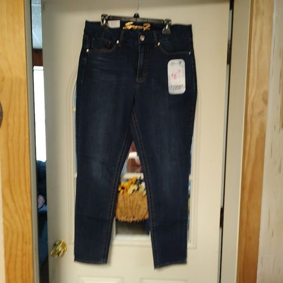 Seven7 | Jeans | Newseven7 Dark Blue Tummy Less High Rise Skinny Jeans ...